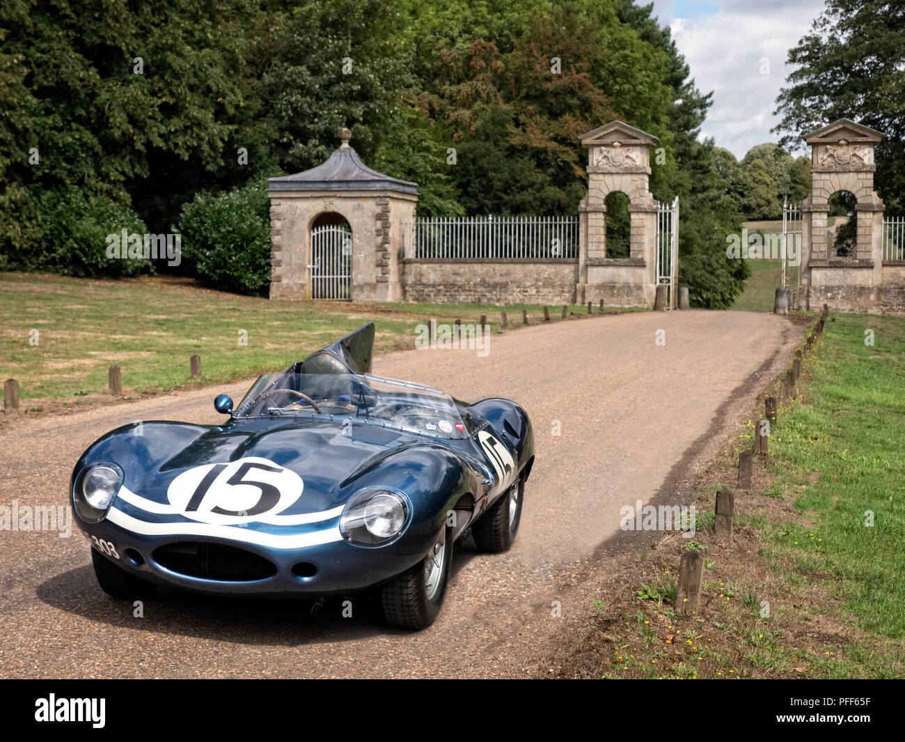 1956 Jaguar D Type XKD 603. Ecurie Ecosse team car 2nd in 1957 Le Mans ...