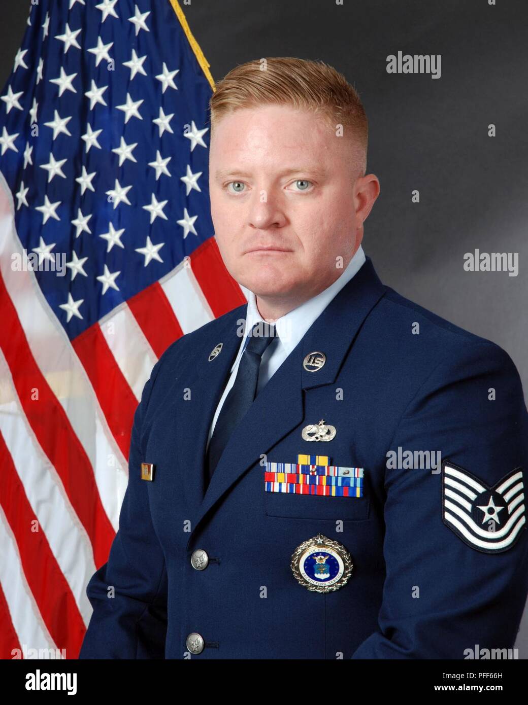 photo of Air Force Tech Sgt. Russell Smith Stock Photo - Alamy