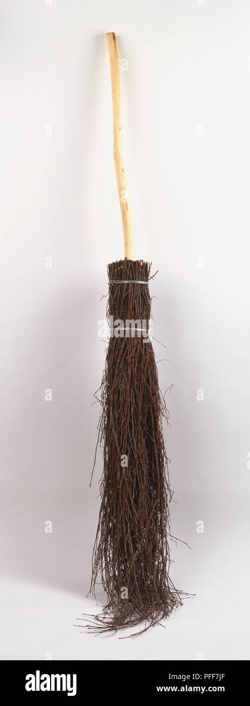 Besom broom hi-res stock photography and images - Alamy