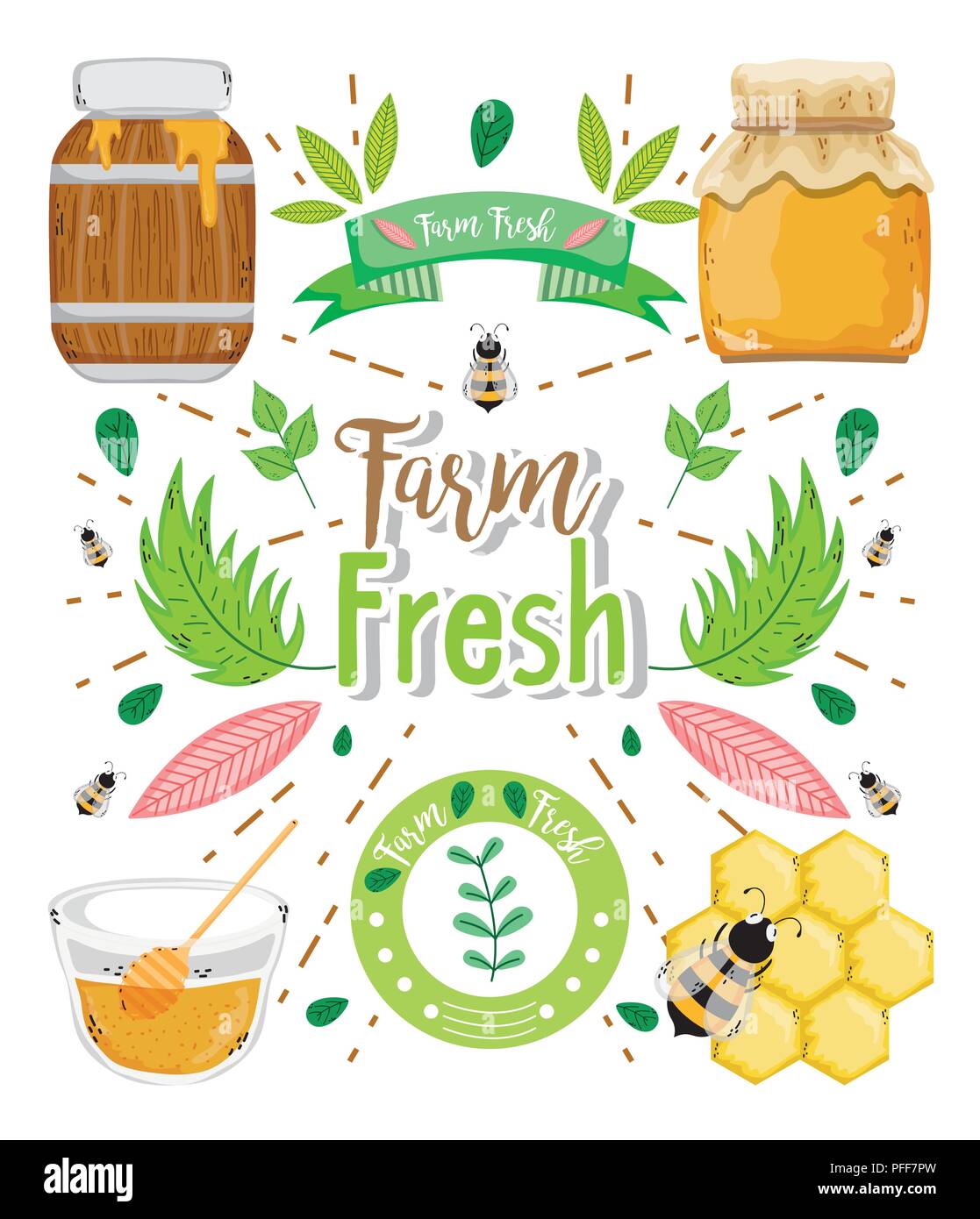 Farm fresh cartoons Stock Vector Image & Art - Alamy