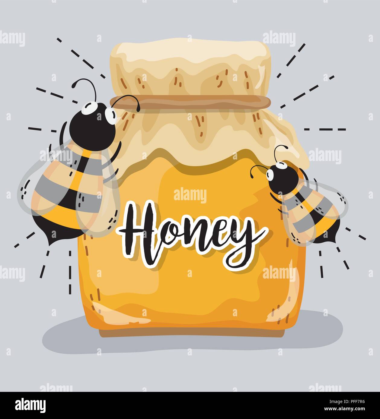 Farm fresh honey Stock Vector Image & Art - Alamy