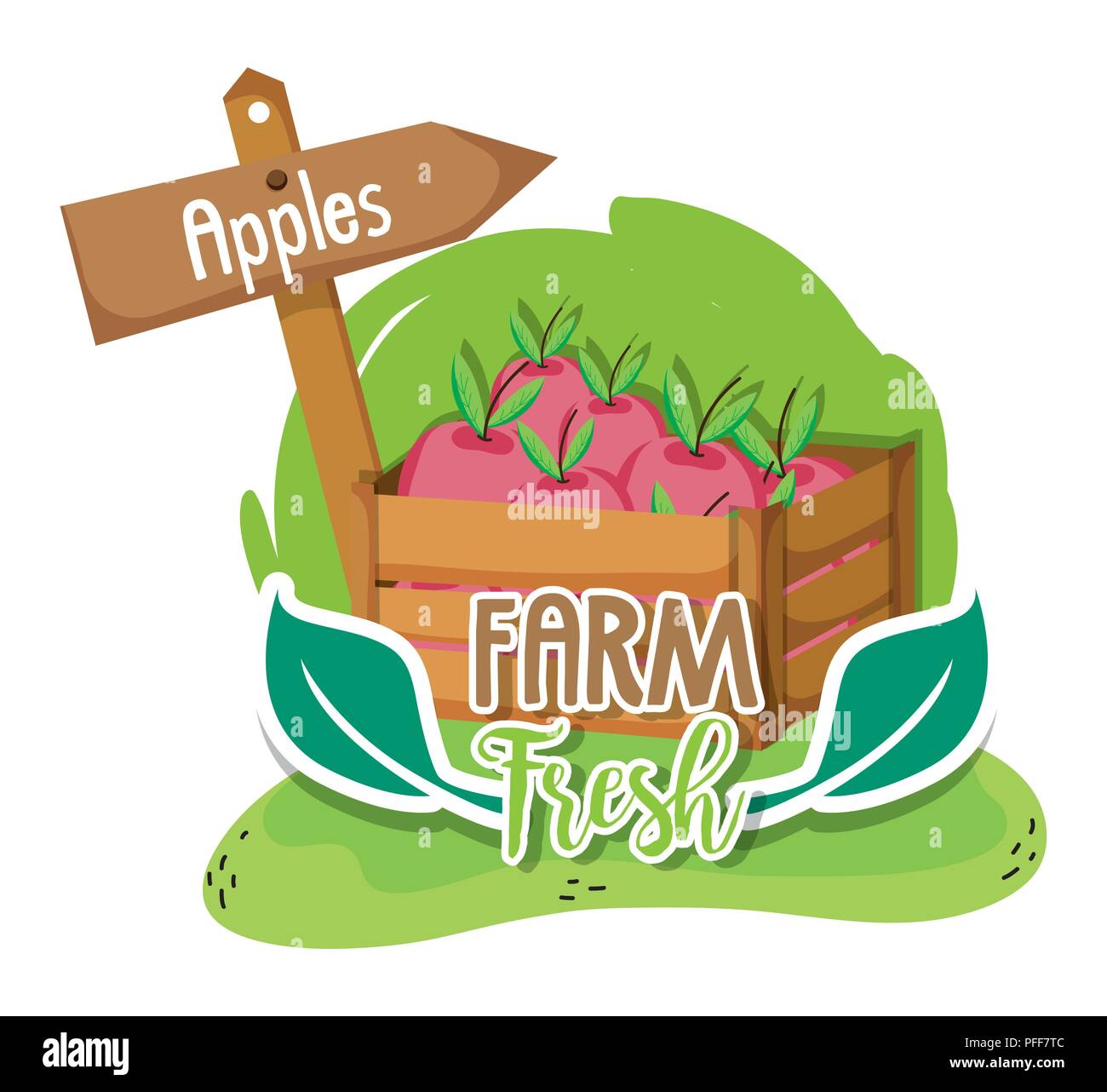 Farm fresh cartoons Stock Vector Image & Art - Alamy