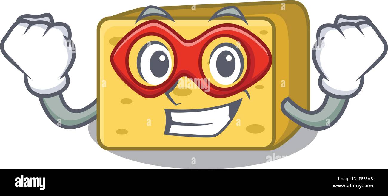 Super hero character fresh gouda cheese Stock Vector Image & Art - Alamy