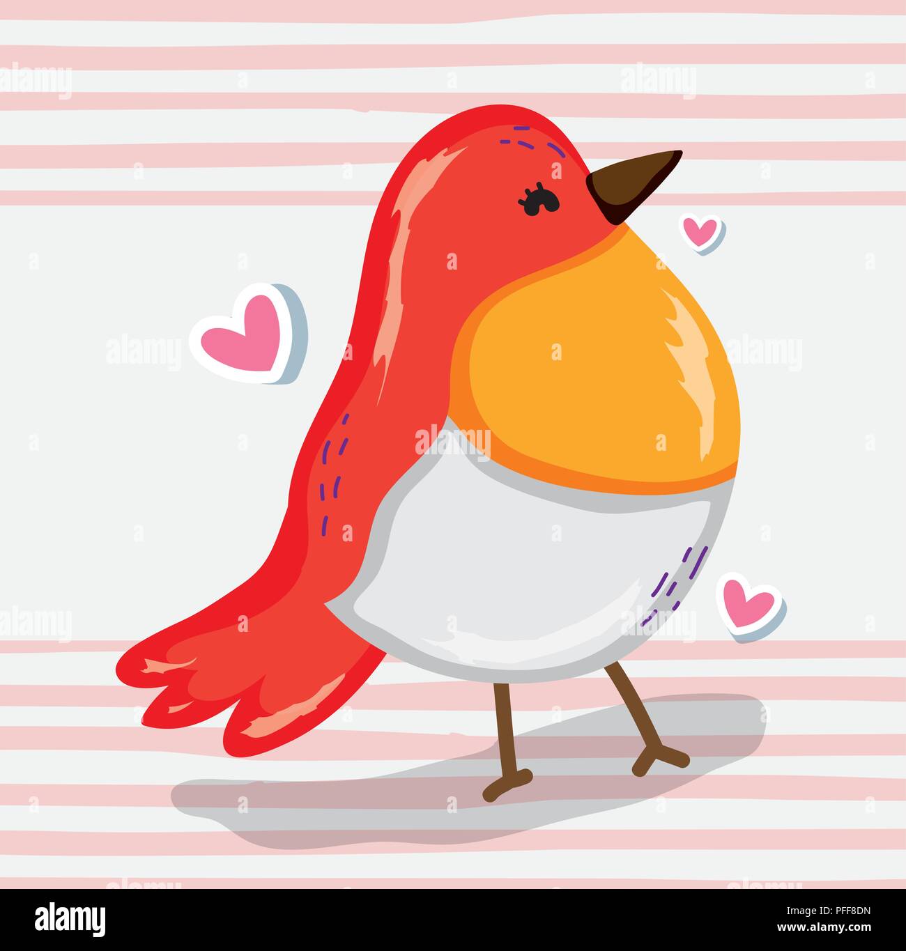 Exotic bird cartoon Stock Vector Image & Art - Alamy