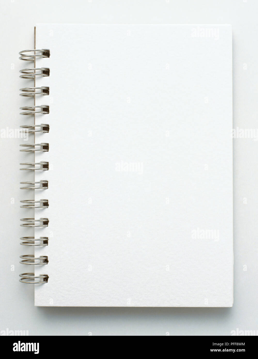 Spiral-bound notebook, closed Stock Photo - Alamy