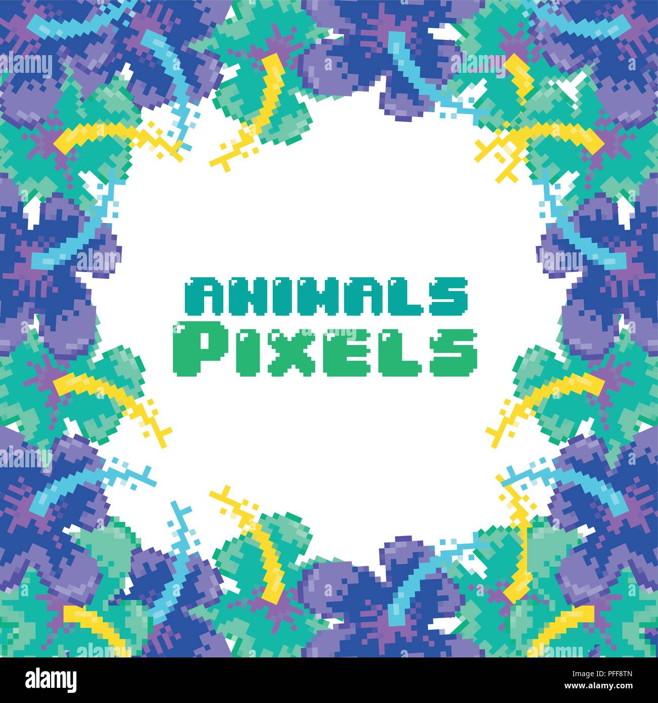 Pixel Art Animals High Resolution Stock Photography and Images - Alamy