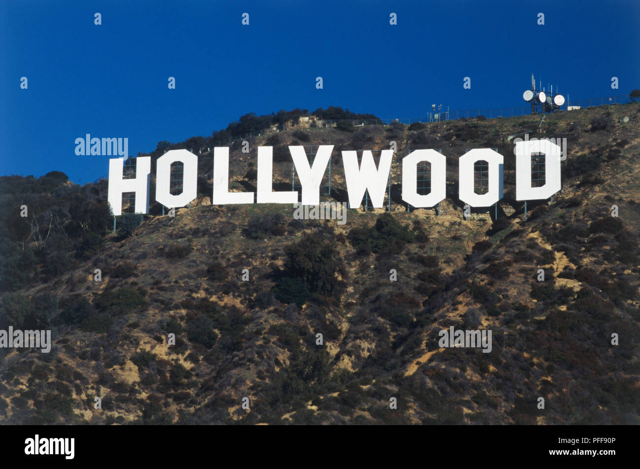 Hollywood Sign in California Stock Photo - Alamy