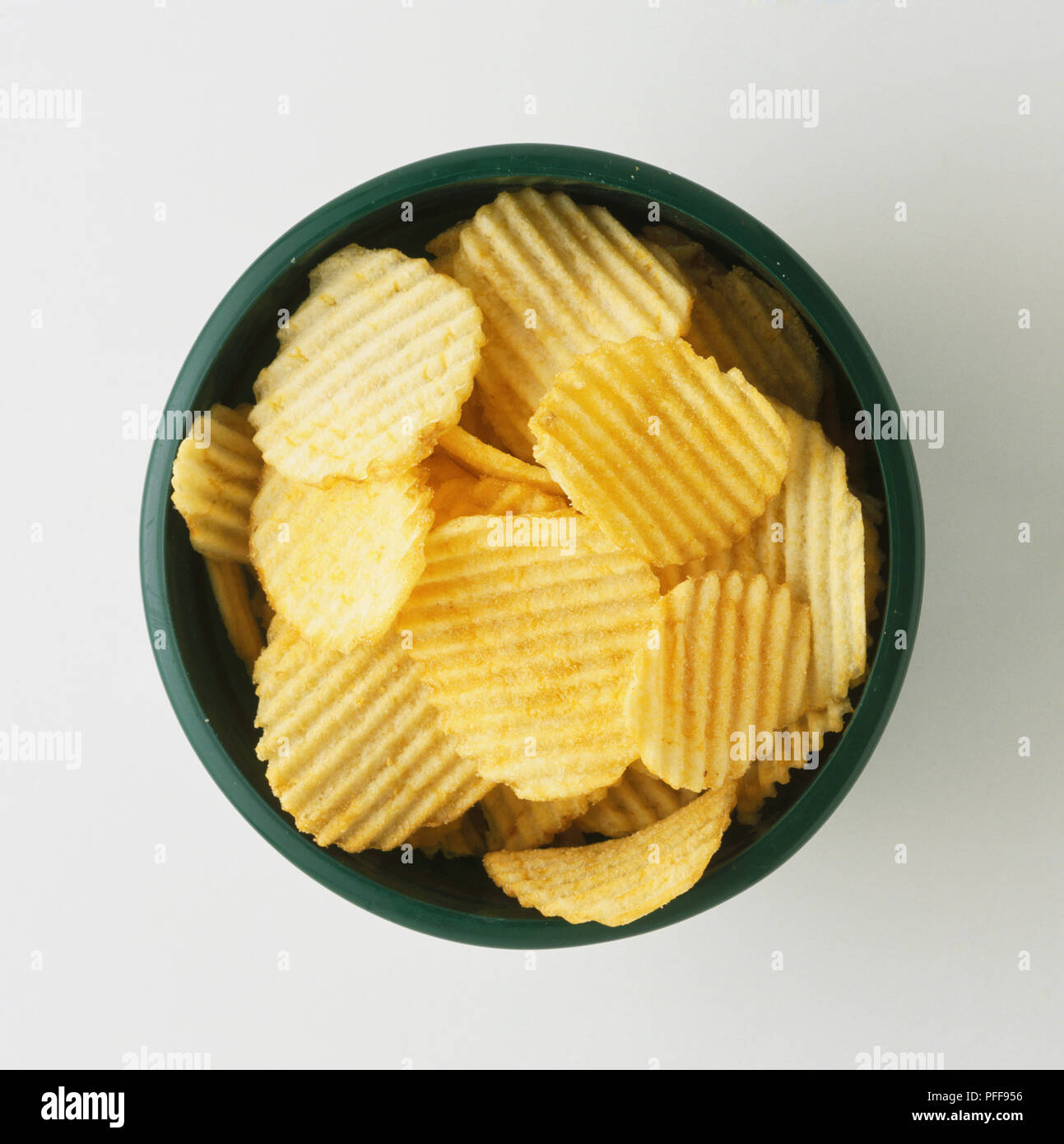 A bowl of crisps Stock Photo - Alamy