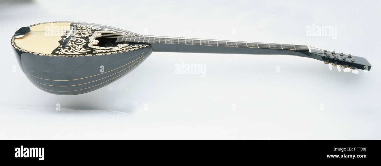 Bouzouki, side view Stock Photo - Alamy