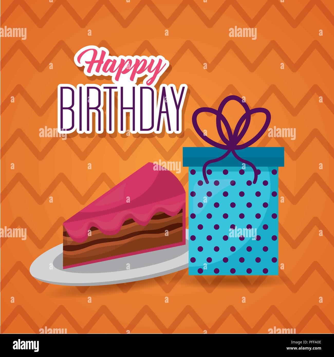happy birthday card Stock Vector Image & Art - Alamy