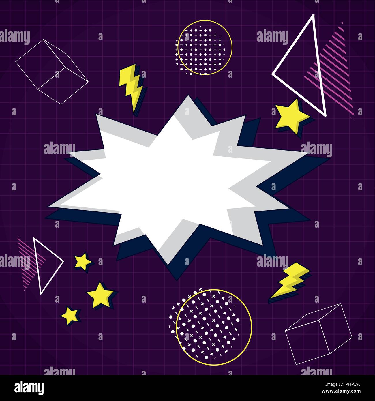 90s retro design Stock Vector Image & Art - Alamy