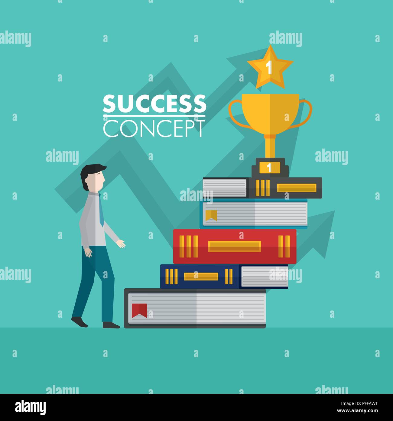 success concept winner card Stock Vector Image & Art - Alamy
