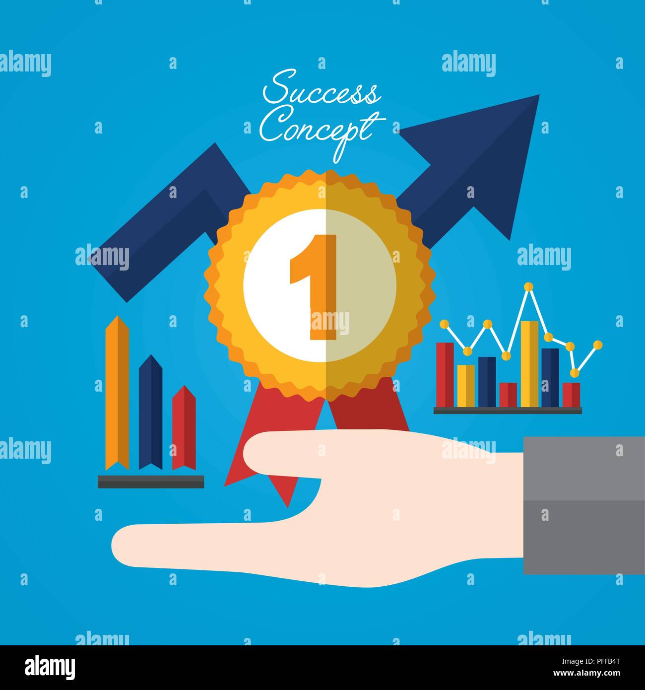 success concept card Stock Vector Image & Art - Alamy