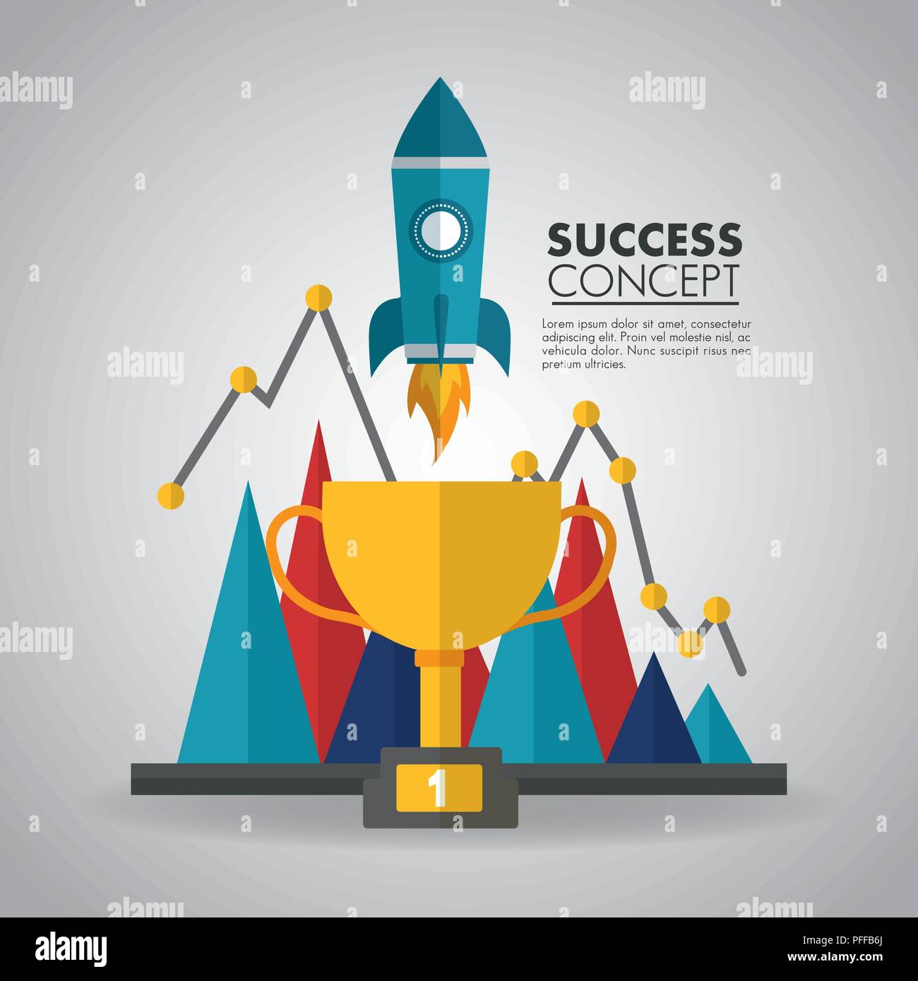 success concept card Stock Vector Image & Art - Alamy