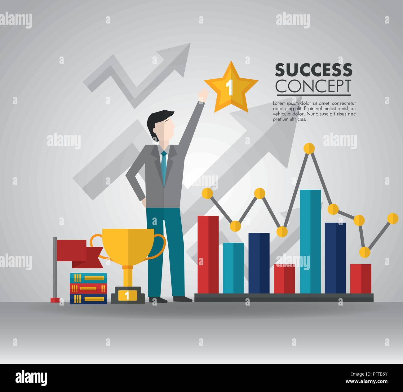 success concept card Stock Vector Image & Art - Alamy
