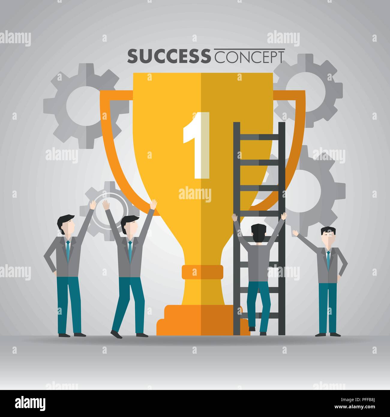 success concept card Stock Vector Image & Art - Alamy