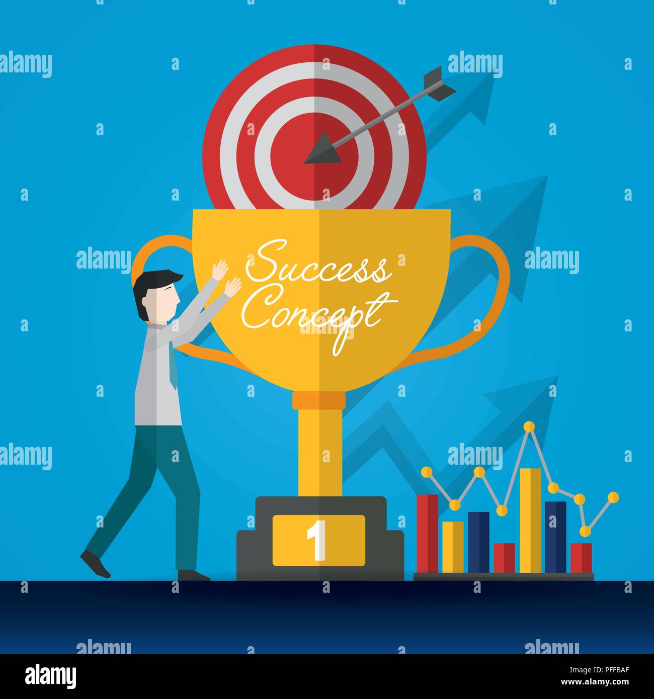 success concept card Stock Vector Image & Art - Alamy