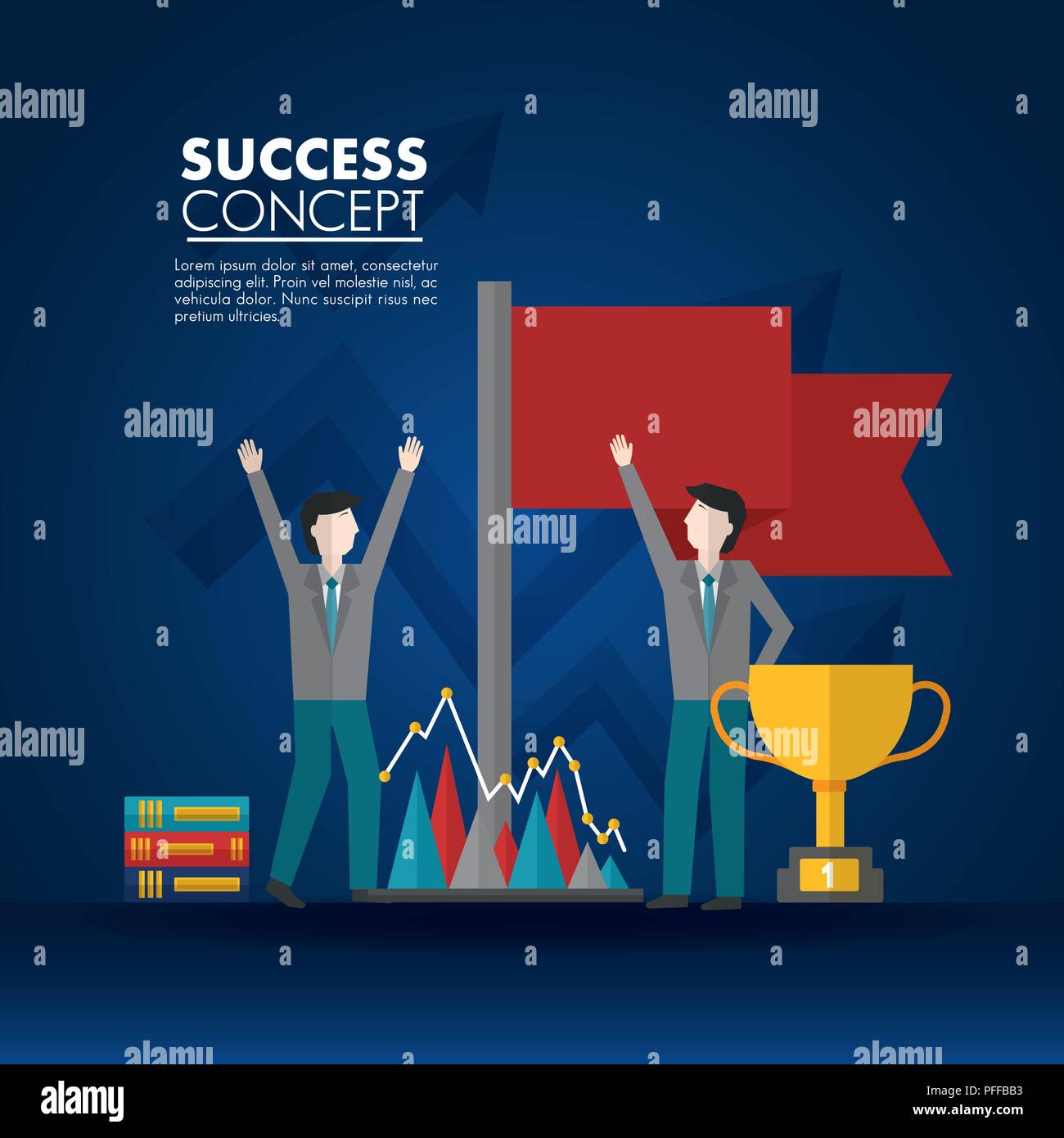 success concept card Stock Vector Image & Art - Alamy