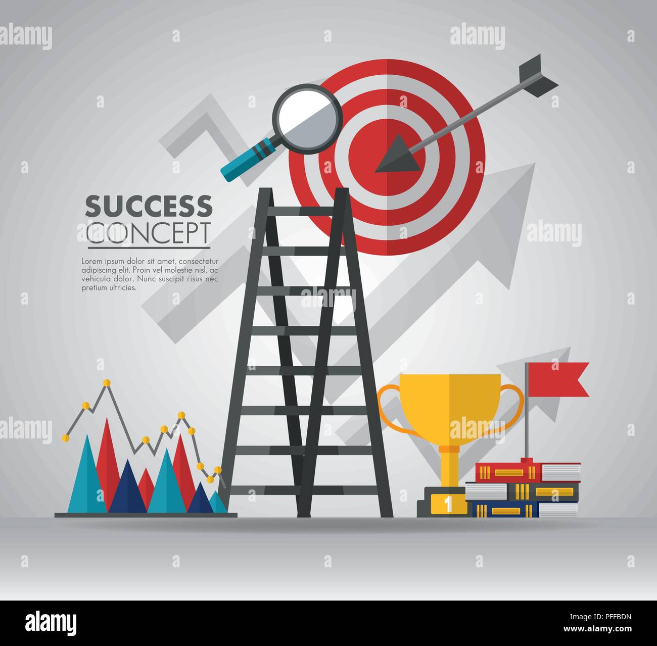 success concept card Stock Vector Image & Art - Alamy