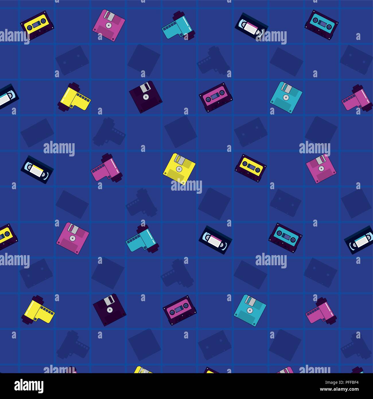 90s background vhs Stock Vector Images - Alamy