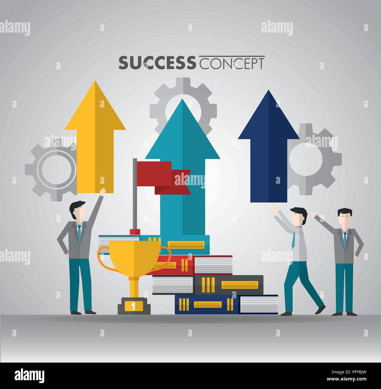 success concept card Stock Vector Image & Art - Alamy