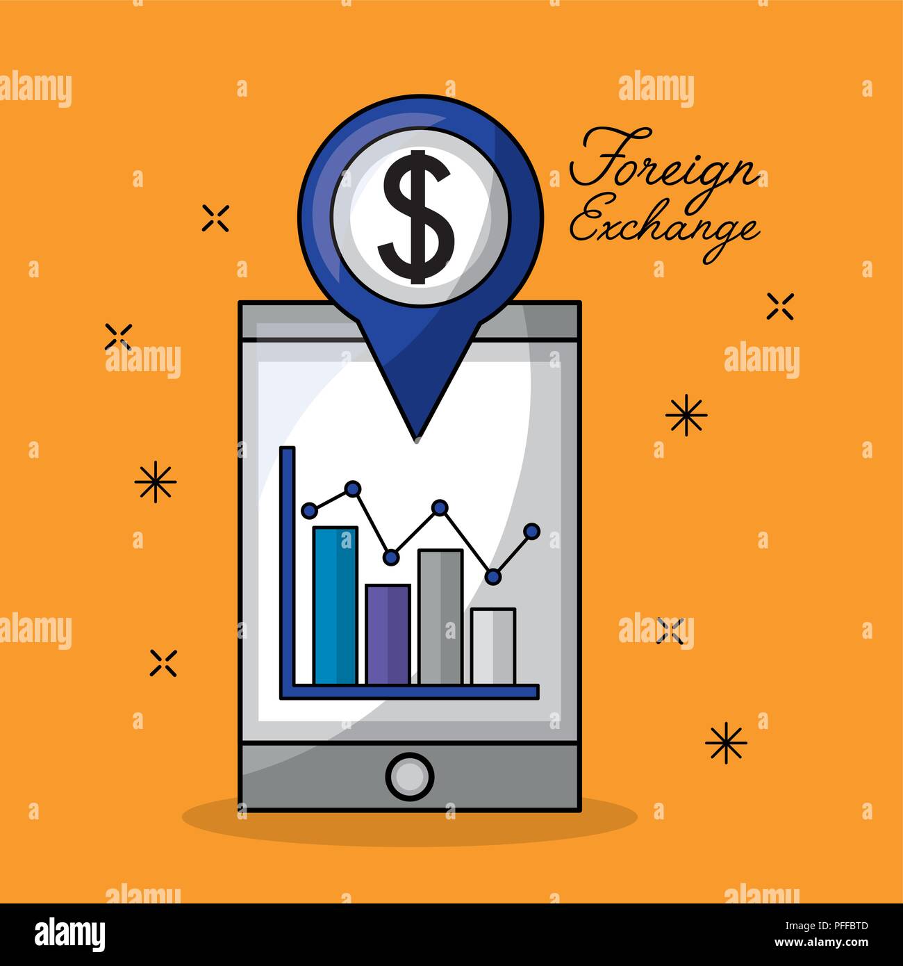 foreign exchange card Stock Vector Image & Art - Alamy