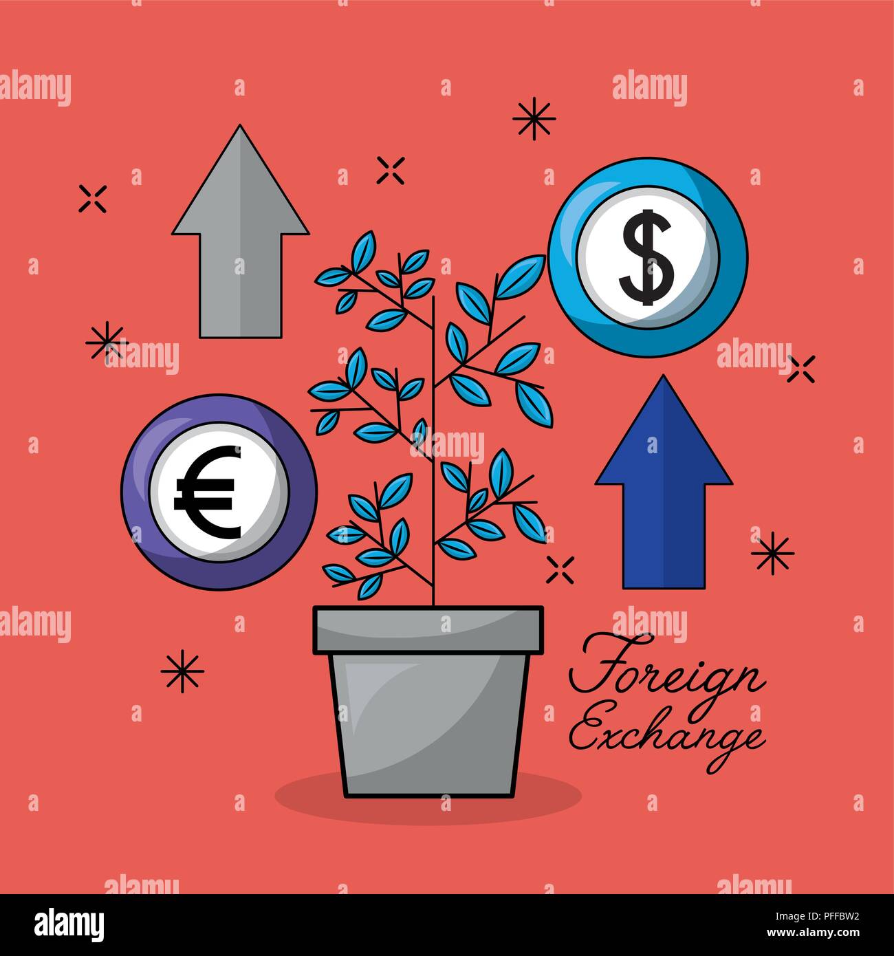 foreign exchange card Stock Vector Image & Art - Alamy