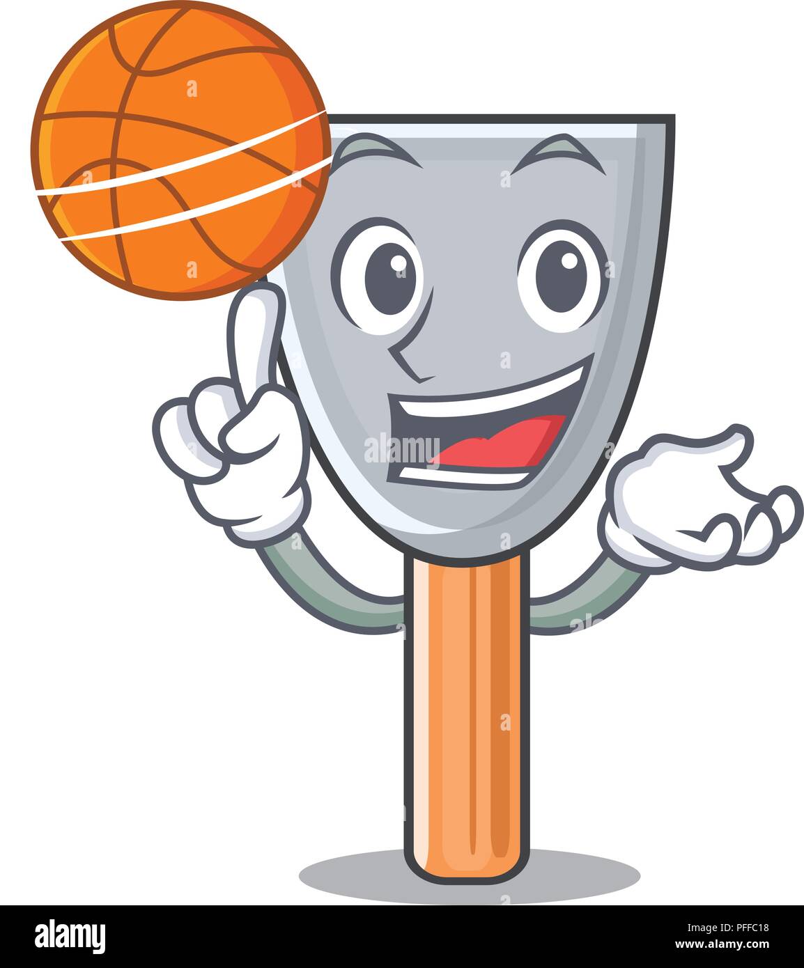 With basketball putty blade character cartoon Stock Vector Image & Art ...