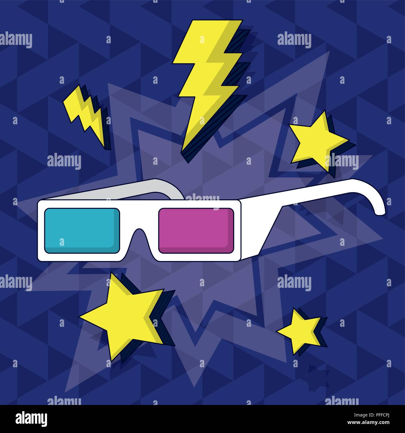 Pop art cartoons Stock Vector Image & Art - Alamy