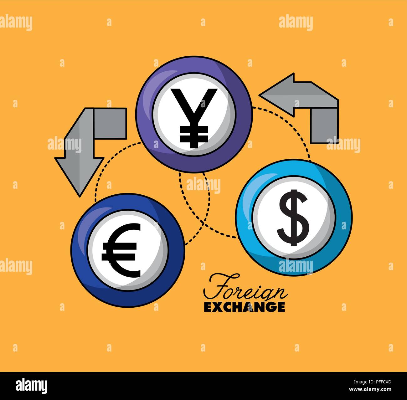 foreign exchange card Stock Vector Image & Art - Alamy