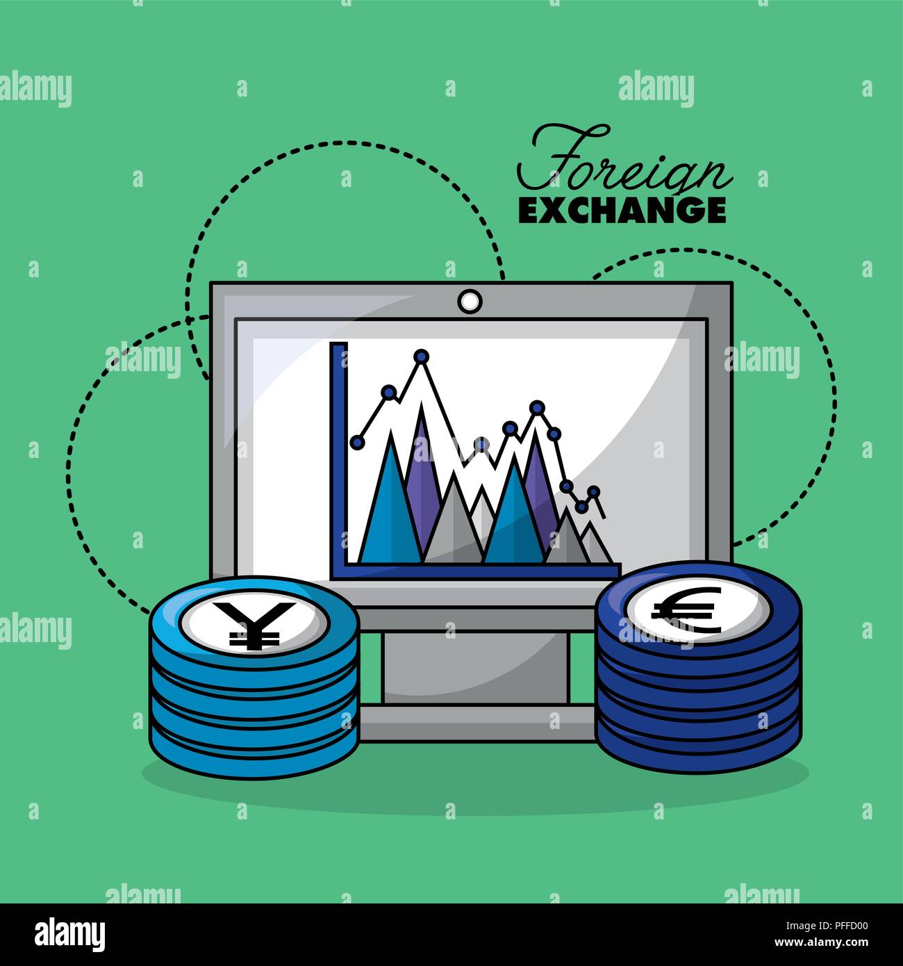 Foreign office screen Stock Vector Images - Alamy