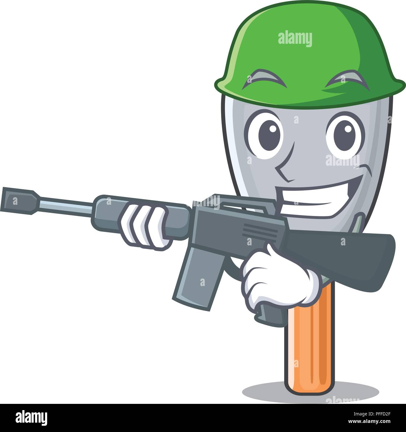 Army putty blade character cartoon Stock Vector Image & Art - Alamy