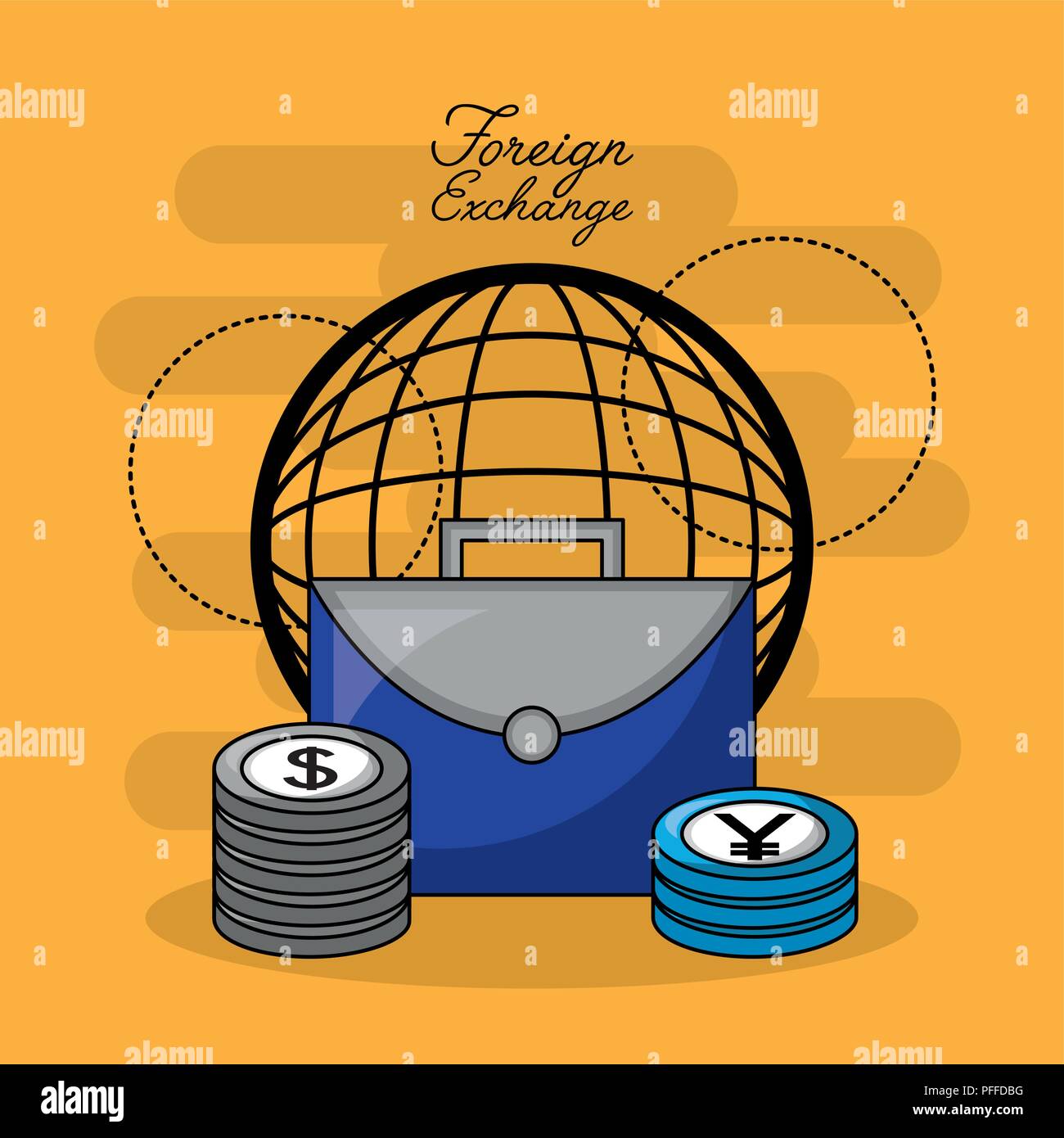 foreign exchange card Stock Vector Image & Art - Alamy