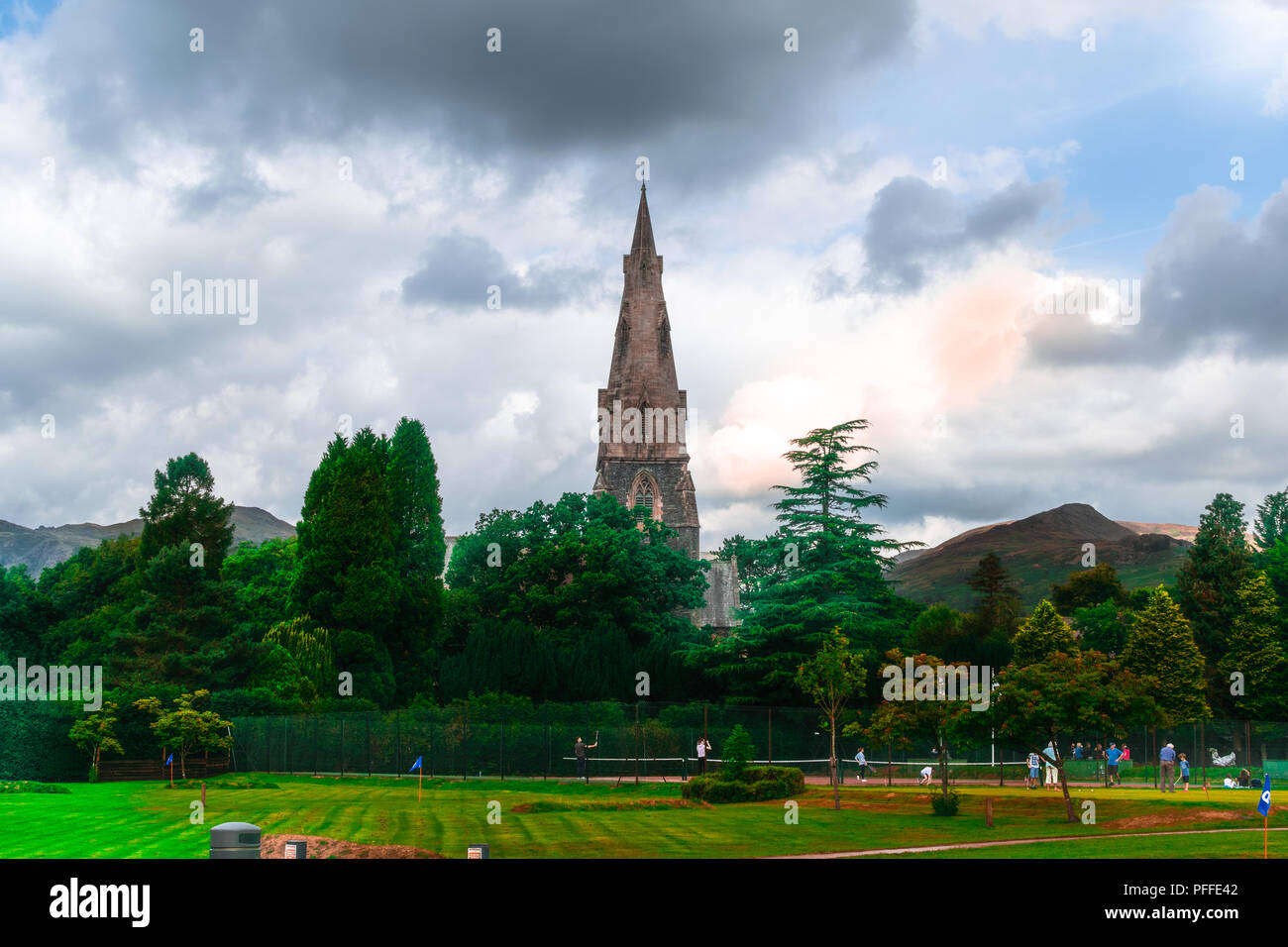 St Mary's Church in Ambleside Stock Photo - Alamy