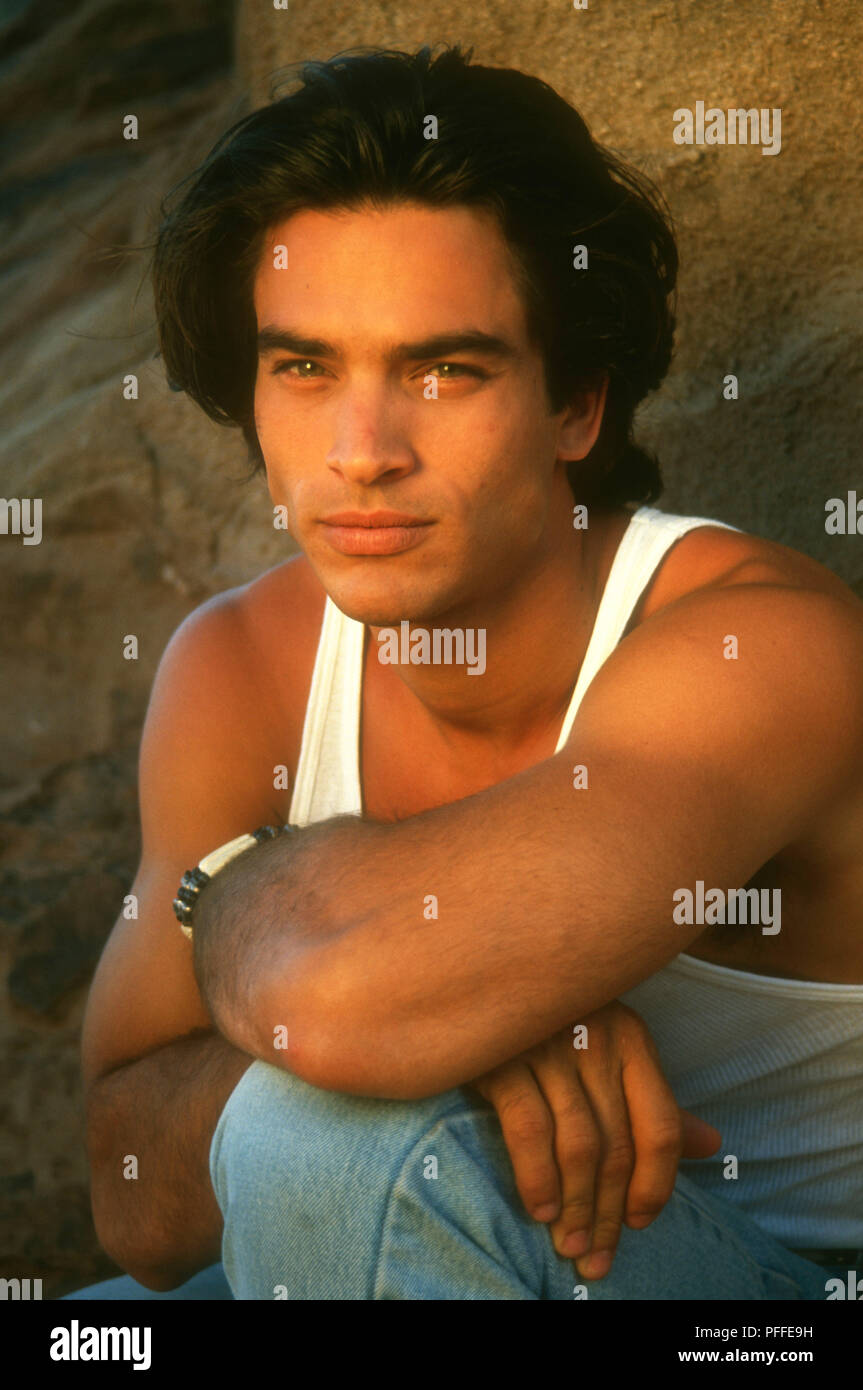 MOJAVE DESERT, CA - JULY 18: (EXCLUSIVE) Actor Johnathon Schaech poses ...