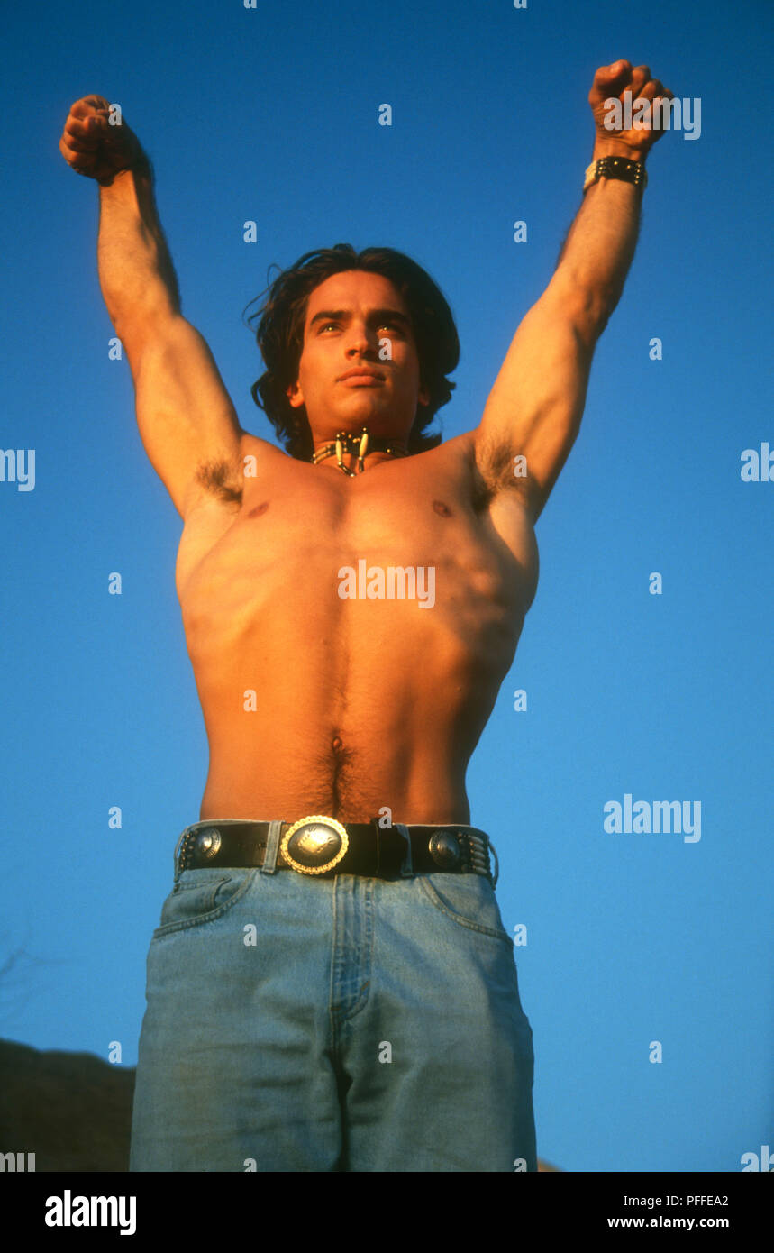 MOJAVE DESERT, CA - JULY 18: (EXCLUSIVE) Actor Johnathon Schaech poses ...