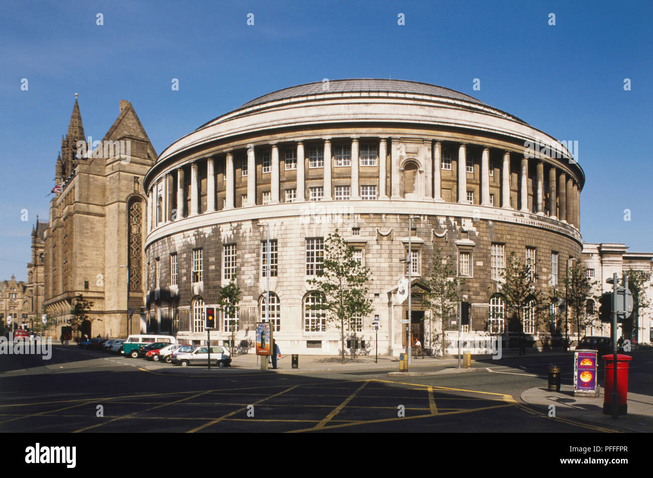 Great Britain, England, Manchester, the Rotunda, a stately Victorian ...