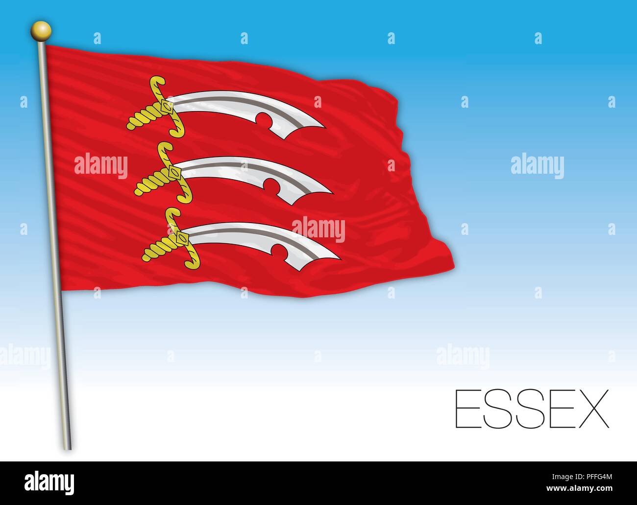 Essex flag Stock Vector Images - Alamy