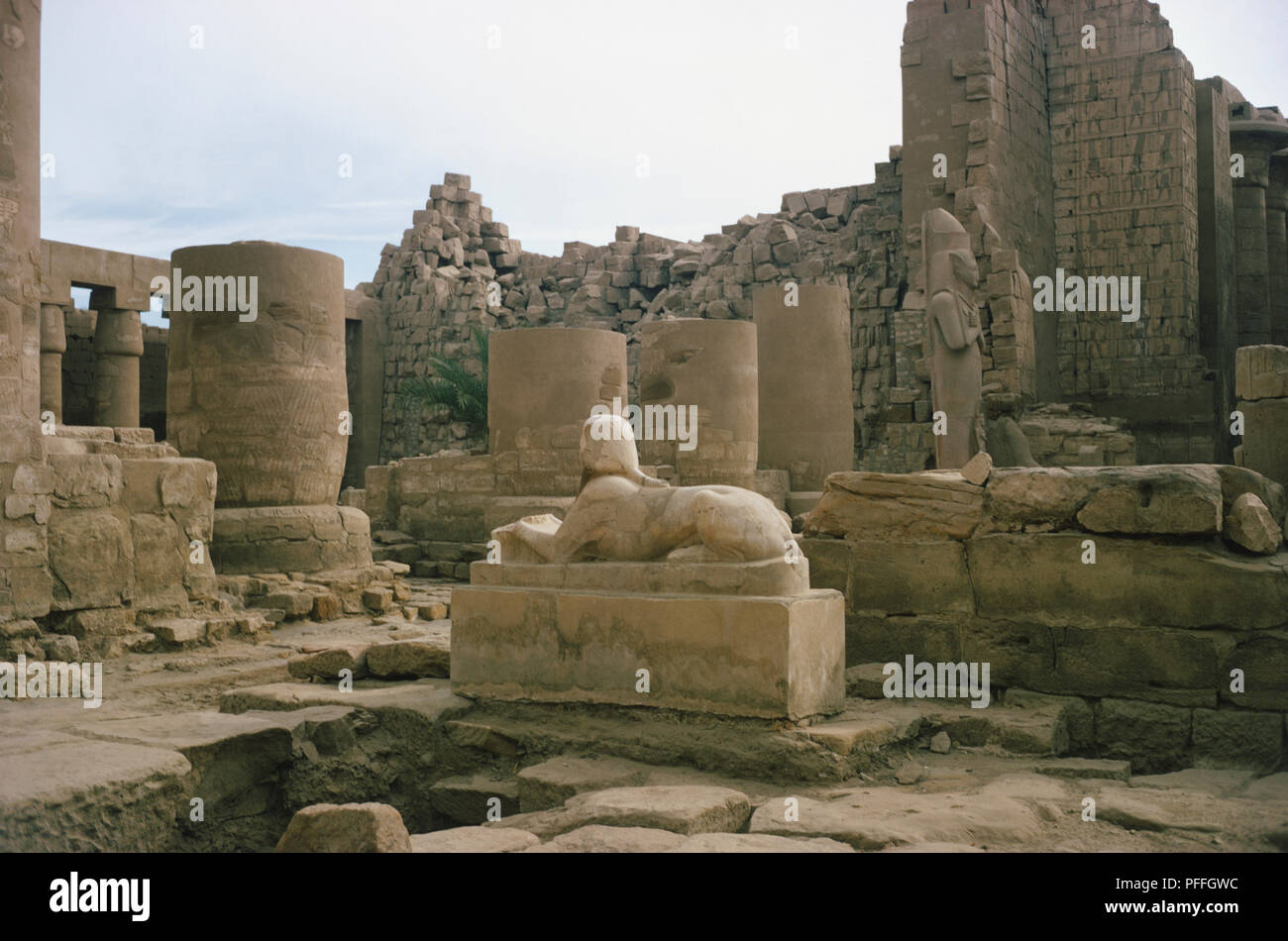 Amon temple hi-res stock photography and images - Alamy