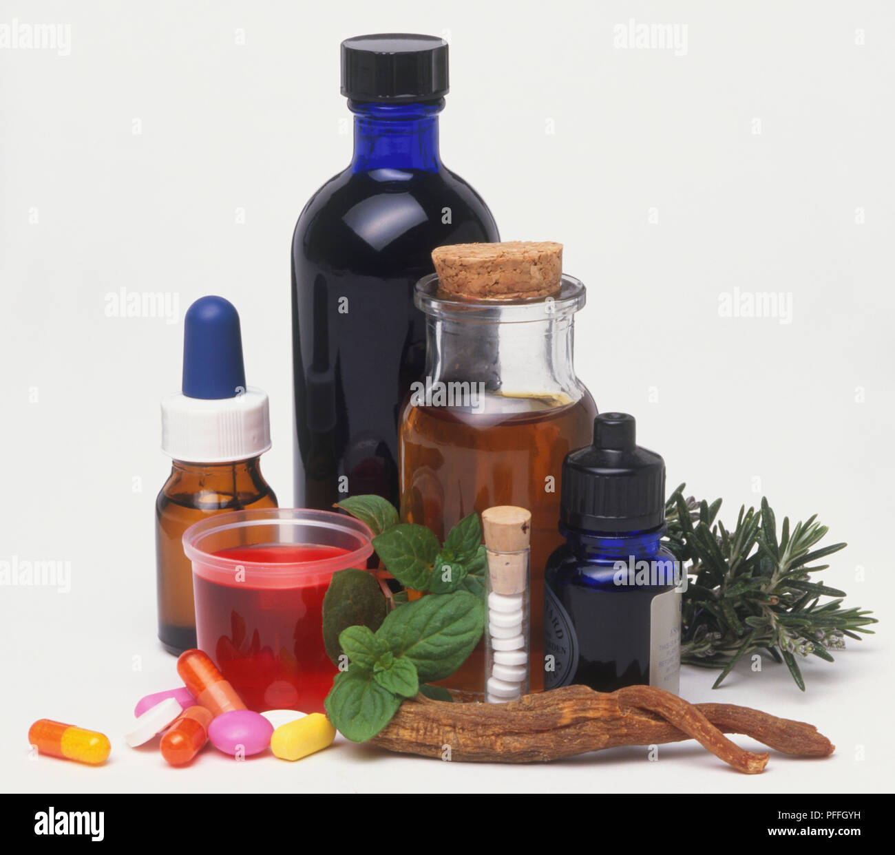 Complementary medicines hi-res stock photography and images - Alamy