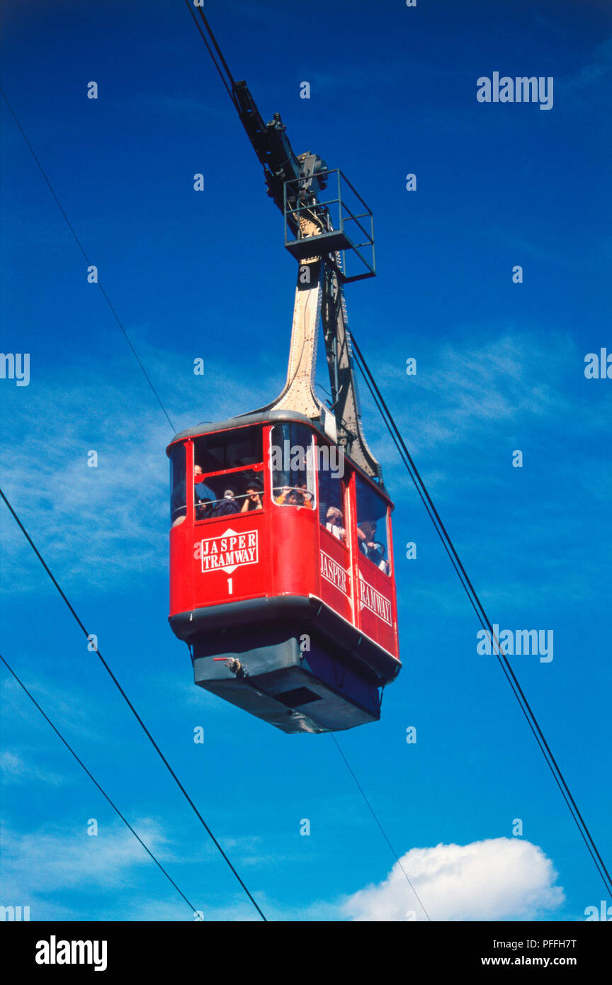 Jasper cable car hi-res stock photography and images - Alamy