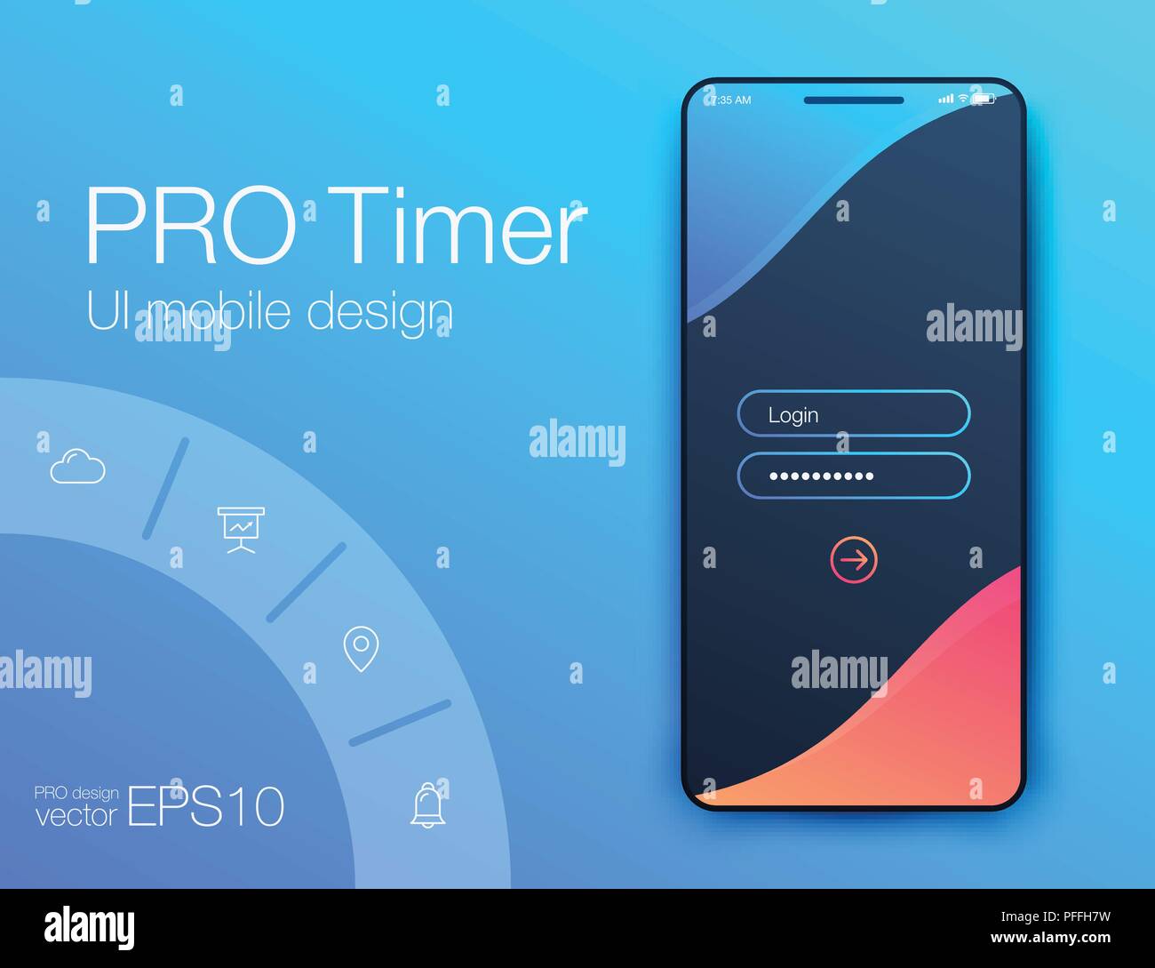 Vector Illustration of screens and web concept Stock Vector Image & Art ...