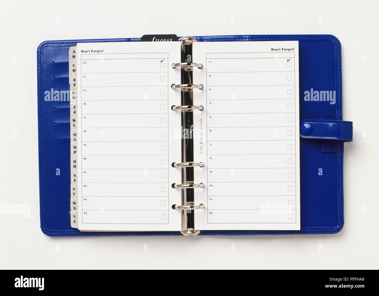 Filofax hi-res stock photography and images - Alamy