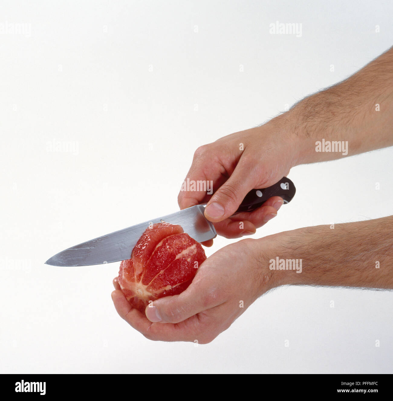 Grapefruit segments cut out hi-res stock photography and images - Alamy