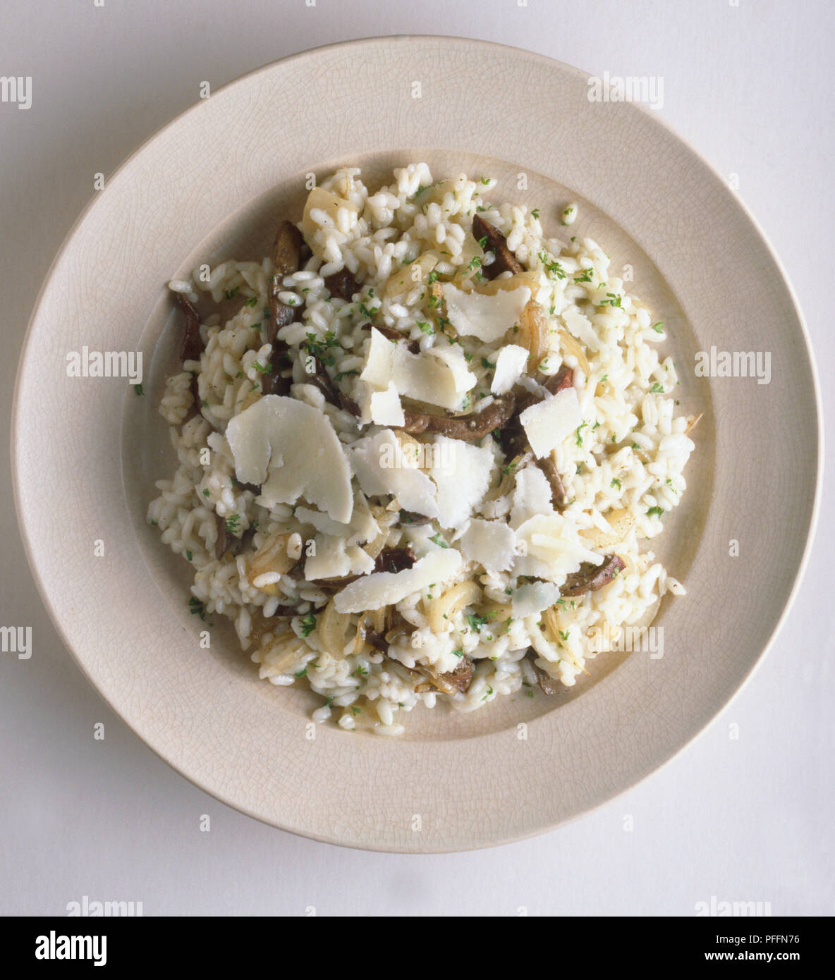 Risotto alla Romana, typical Roman dish made with liver, sweetbreads ...