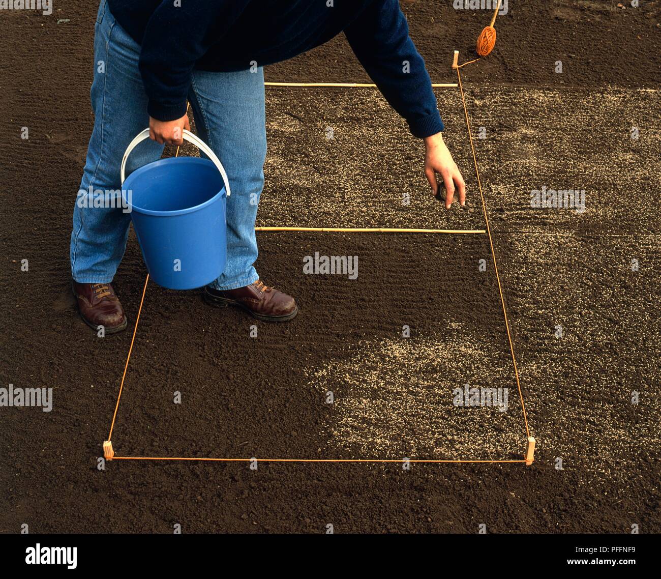 Scattering seeds soil hi-res stock photography and images - Alamy