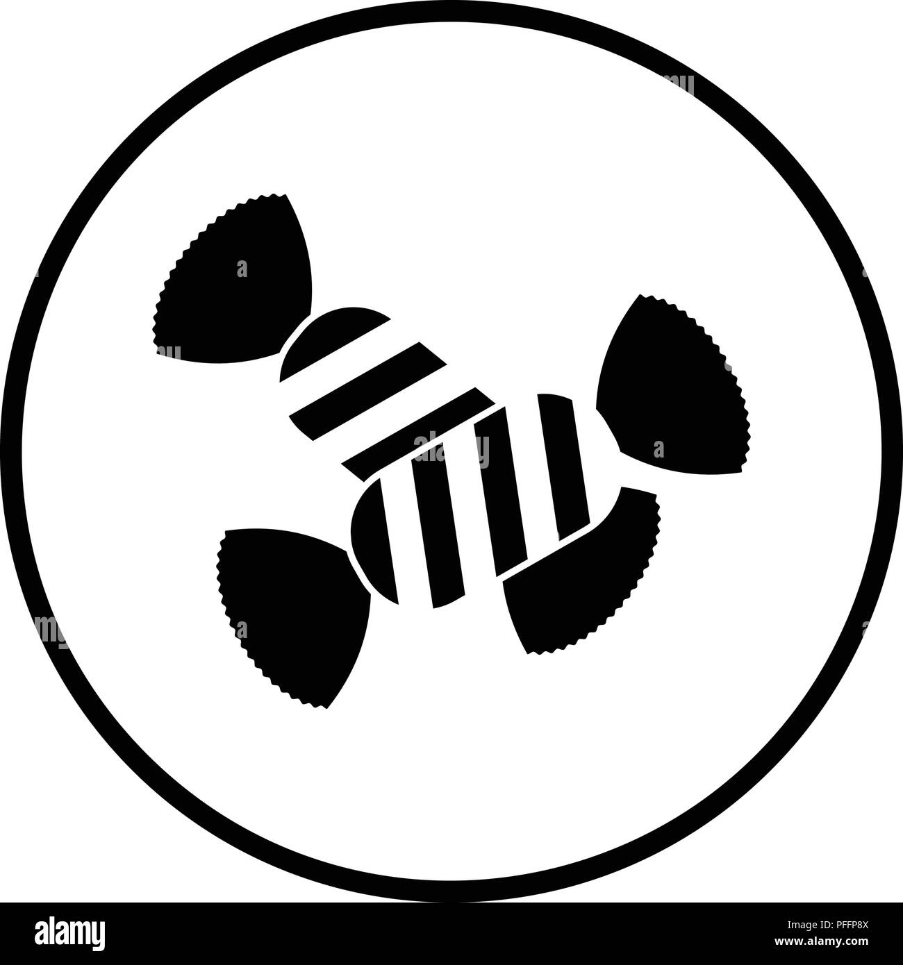 Candy icon. Thin circle design. Vector illustration Stock Vector Image ...