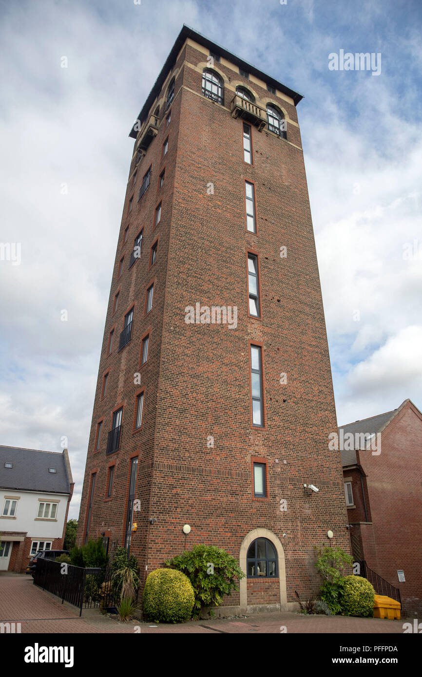 A general view of Shenley Tower in Radlett, Hertfordshire, where the ...