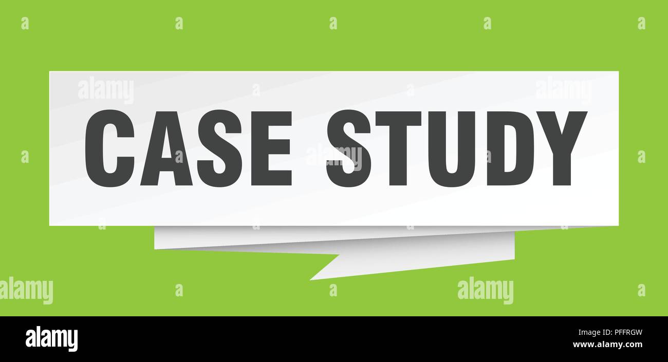 case study sign. case study paper origami speech bubble. case study tag ...