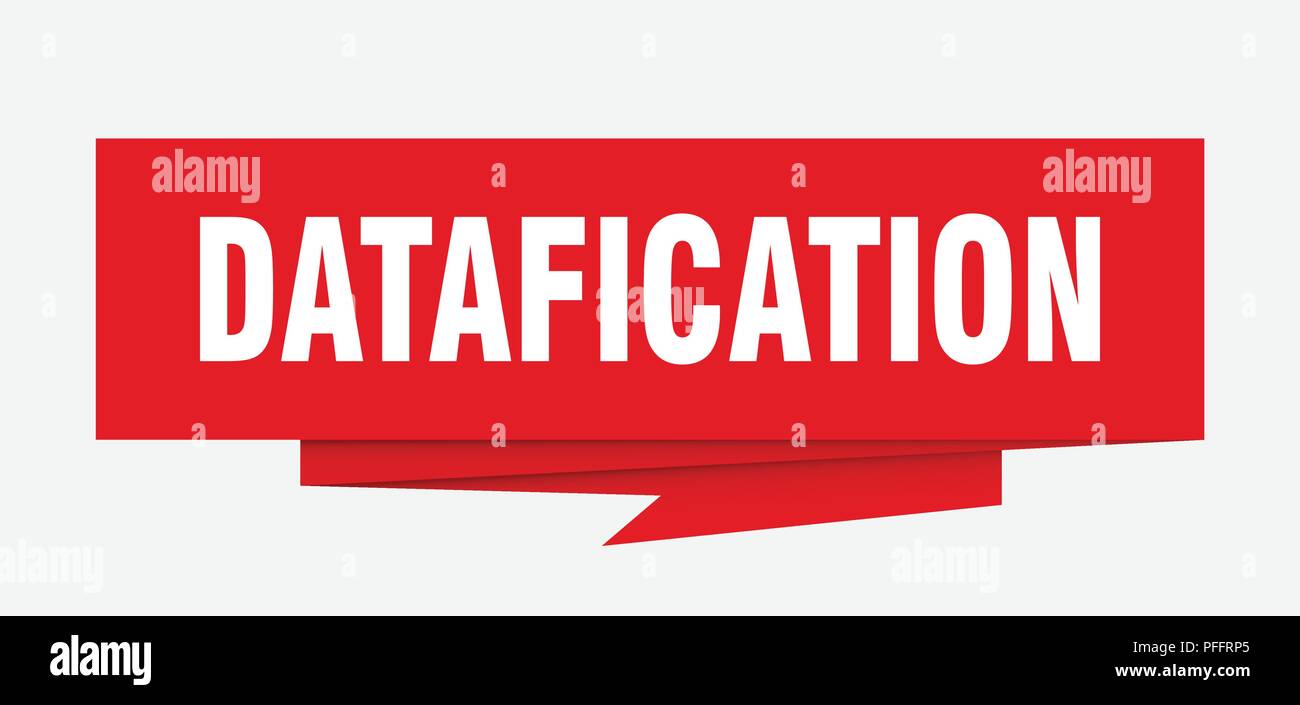 datafication sign. datafication paper origami speech bubble. datafication tag. datafication ...